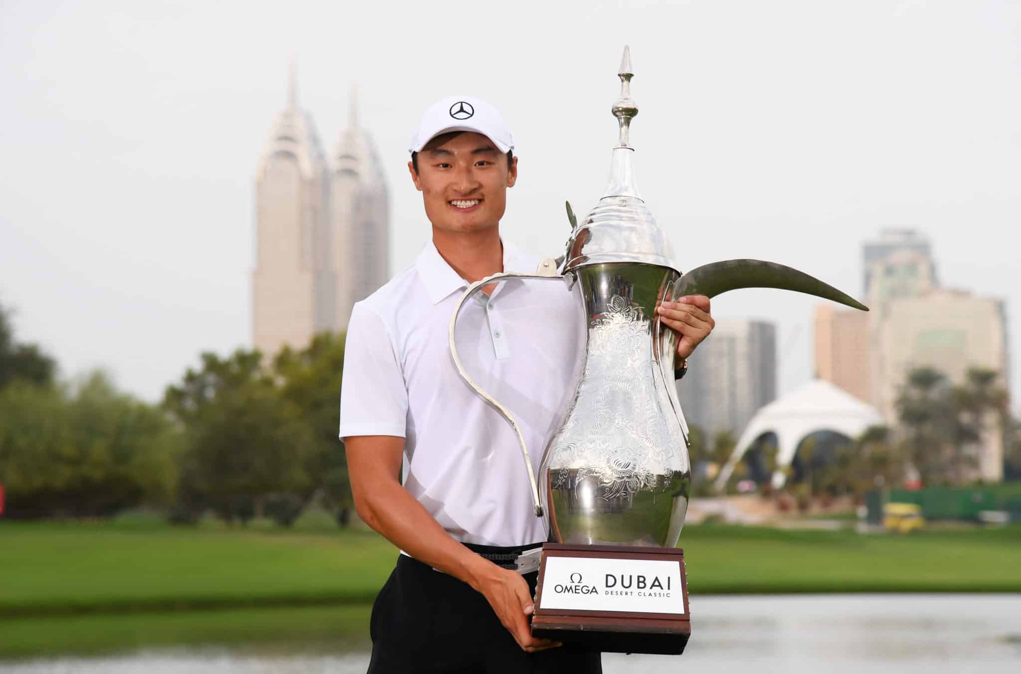 Haotong Li laps up the pressure to take Omega Dubai Desert Classic glory