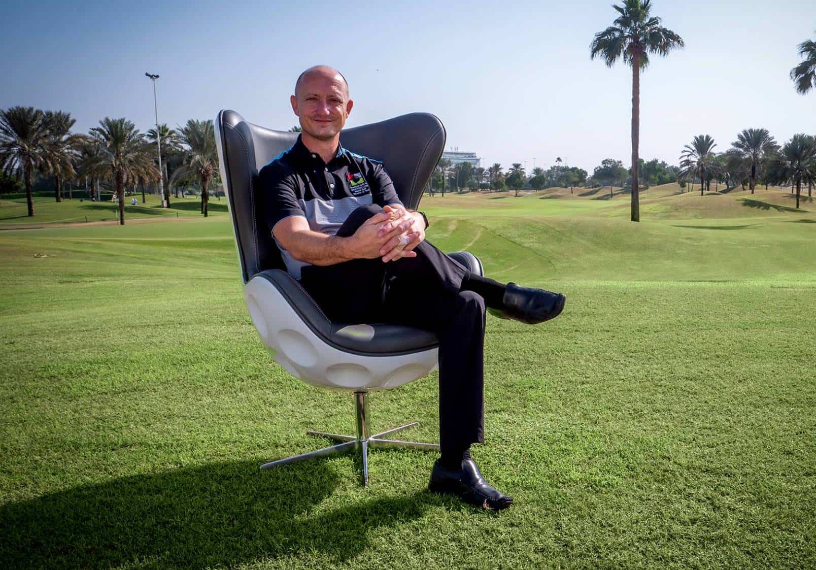 Meet the Dimple Designed Chair-Man - Martin Duff - Worldwide Golf