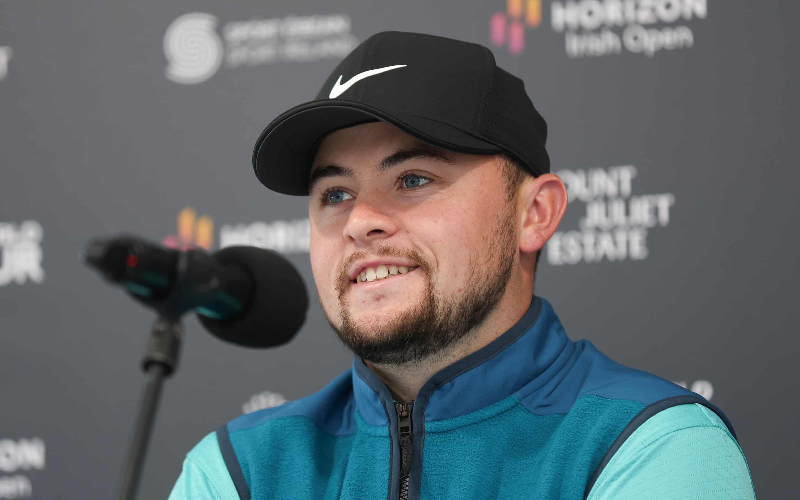 Alex Fitzpatrick, proud little bro of major champ Matt, "just trying to ...