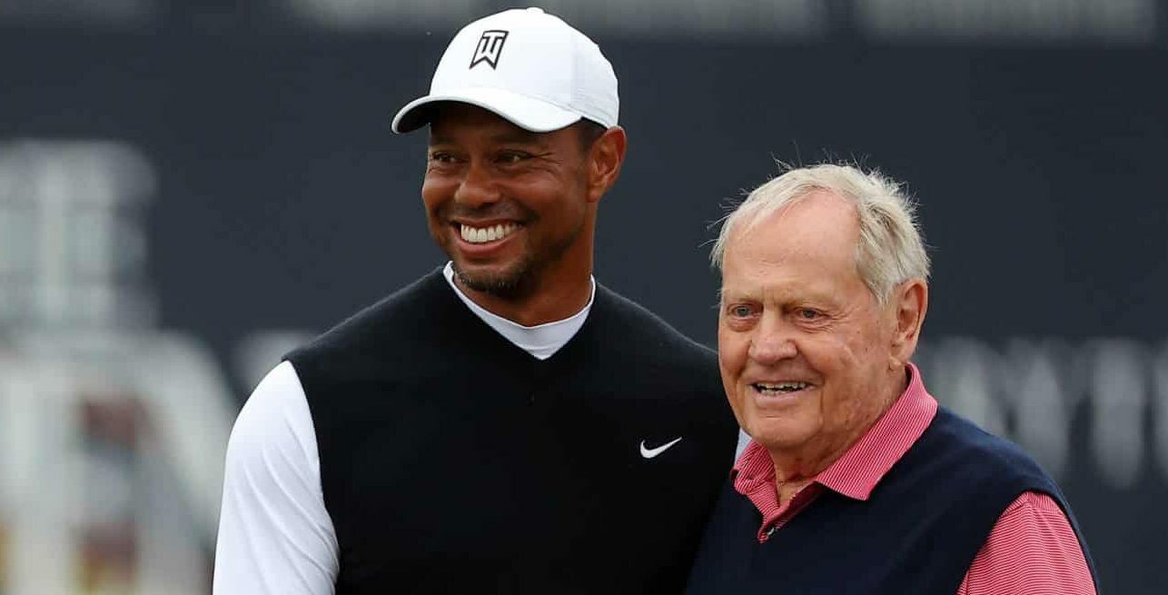 Tiger Woods & Jack Nicklaus Major Champions - Worldwide Golf